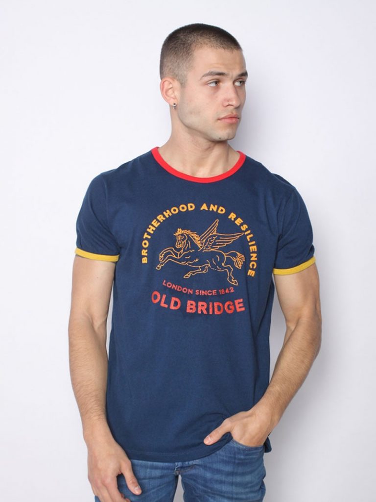 REMERA HORSE AZUL OSCURO – Marco Polo