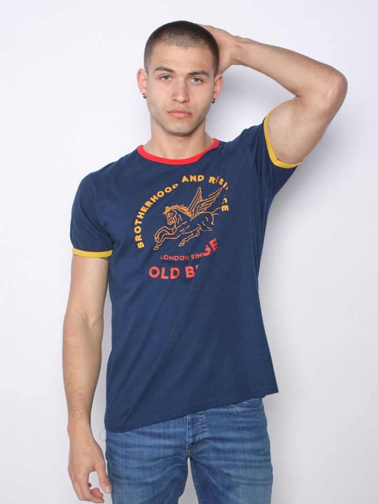 REMERA HORSE AZUL OSCURO – Marco Polo