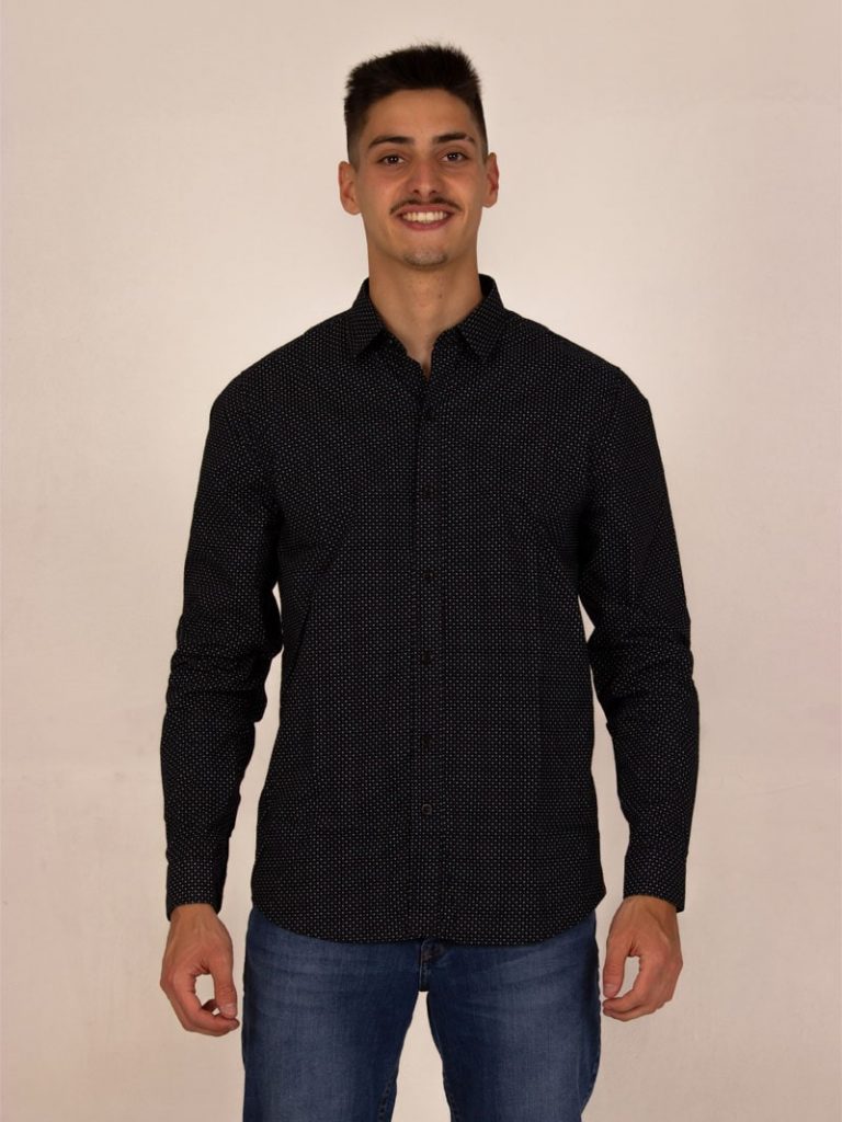 CAMISA DABETEX RYAN NEGRO – Marco Polo