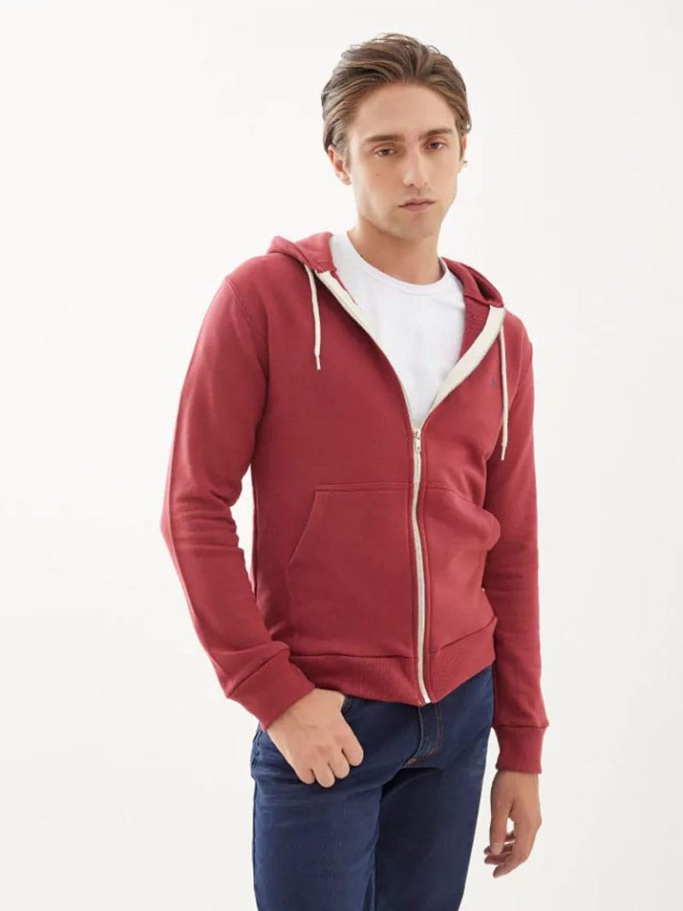 CAMPERA BASIC RUSTICO BORDO – Marco Polo