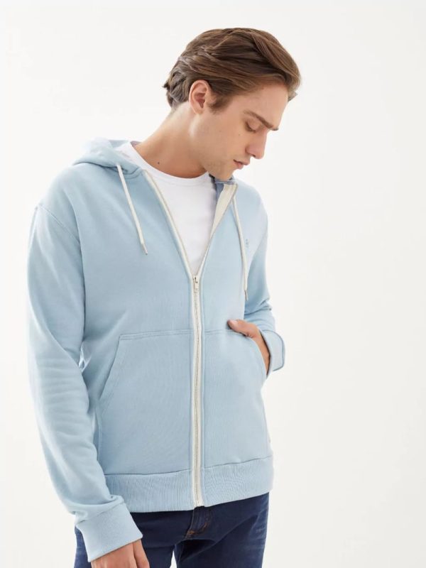 CAMPERA BASIC RUSTICO CELESTE – Marco Polo